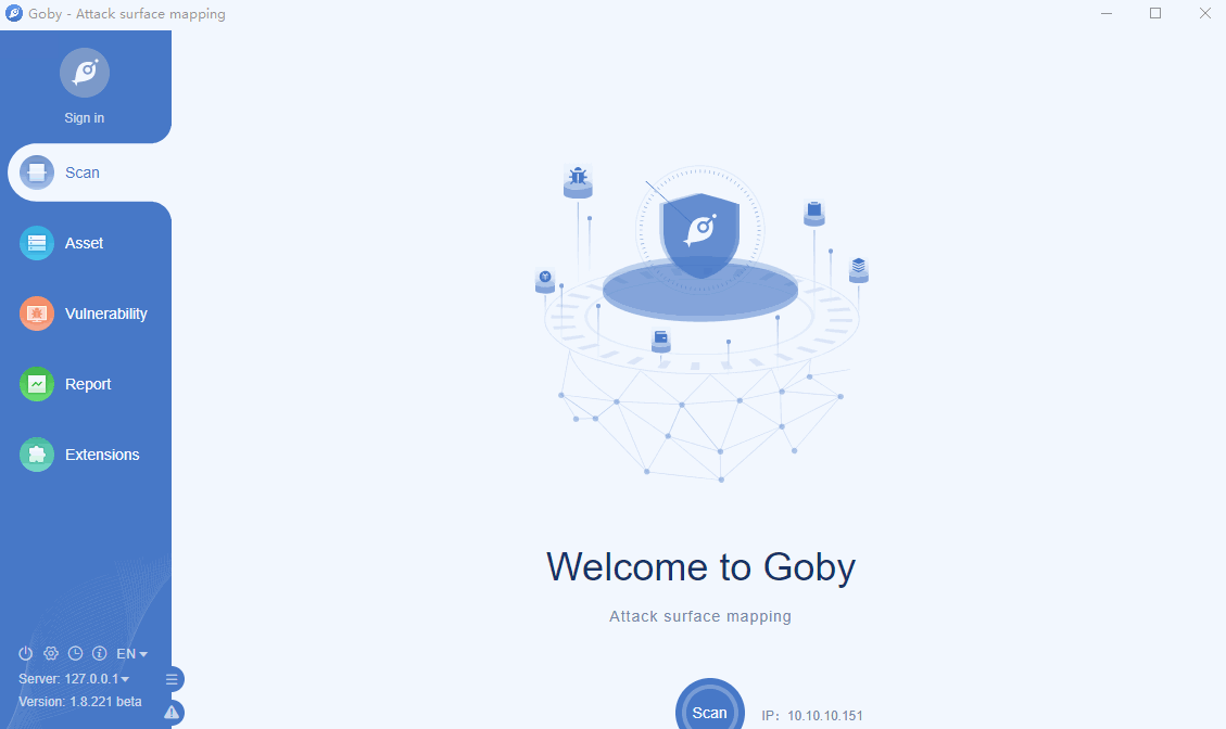 Goby— 资产绘测及实战化漏洞扫描工具