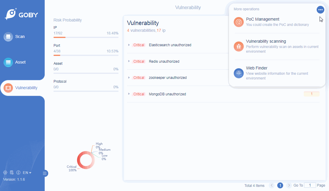 Goby - Attack surface mapping
