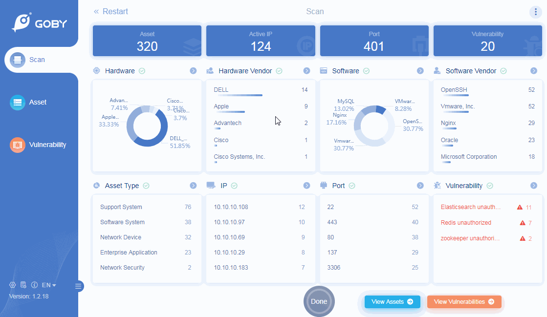 Goby - Attack surface mapping